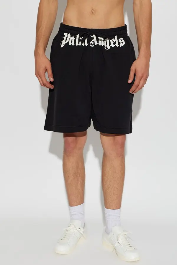 Palm Angels Shorts With Logo