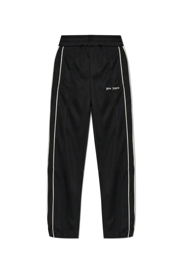 Palm Angels Trousers With Logo