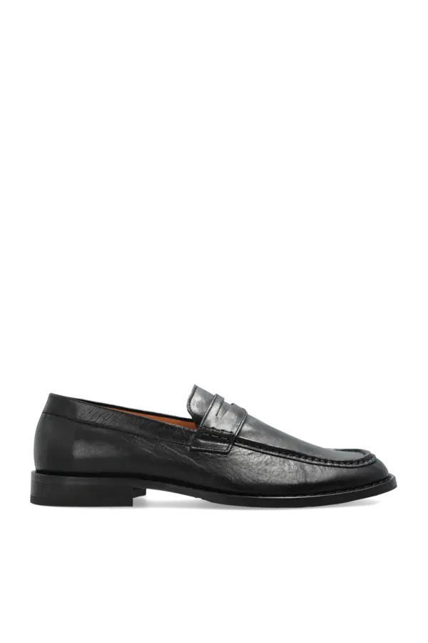 Our Legacy Leather Loafers - Black