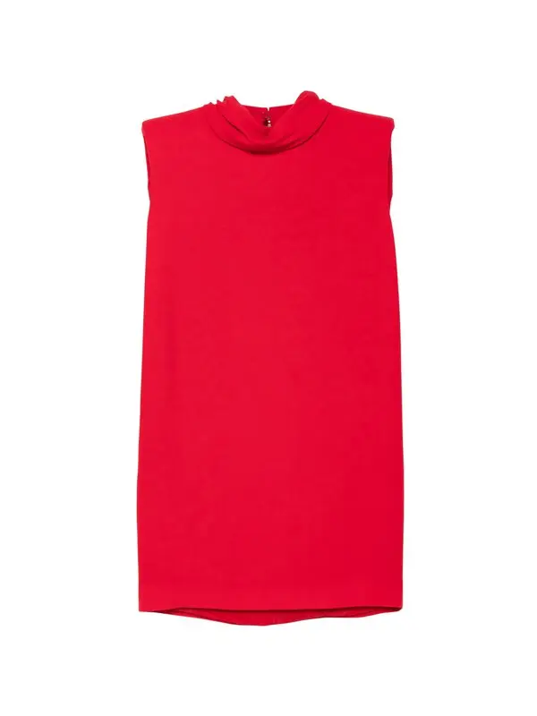 Valentino Garavani Dress With Hood And Cut-out - Red