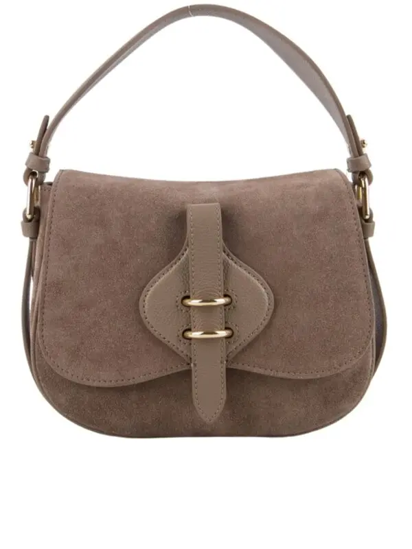 COCCINELLE Mavery Suede Bag - Brown