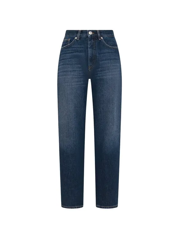 SEVENTY VENEZIA Carrot Jeans In Denim Fermo