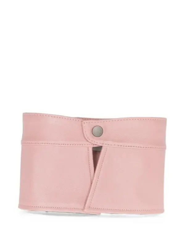 MRZ Necklace Eco Leather "fake Leather Neck - Pink