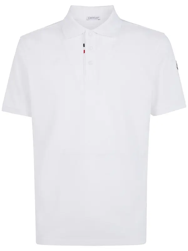 Moncler Polo Shirt Short Sleeves "classic - White