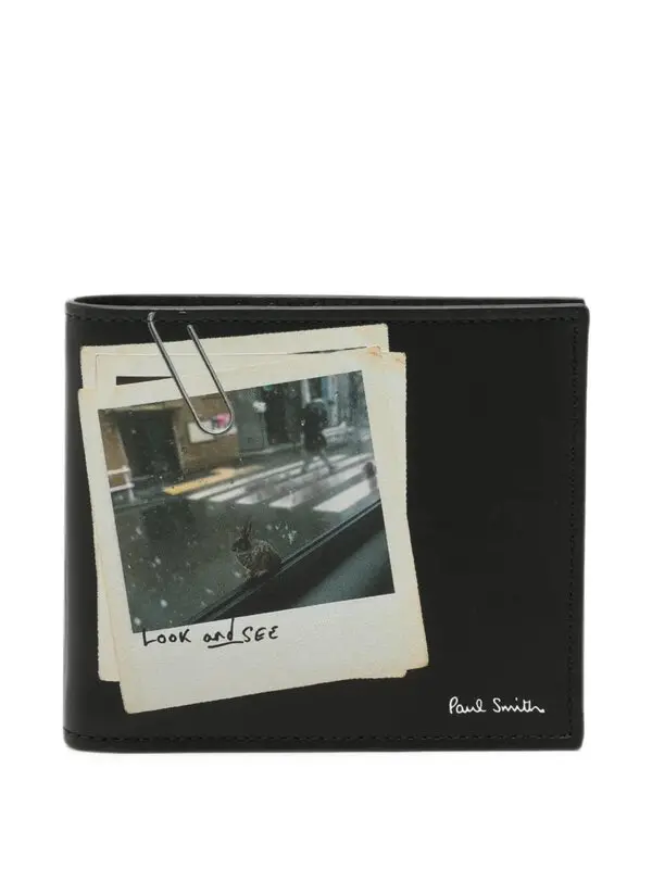Paul Smith Wallet Billfold "photo Wallet