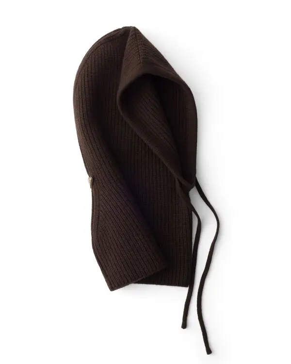 Prada Wool And Cashmere Knit Hood