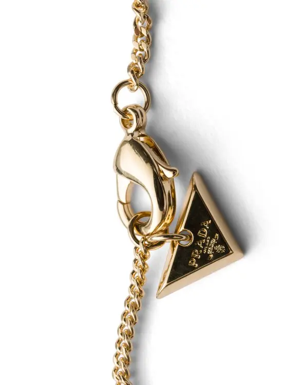 Prada Metal Necklace