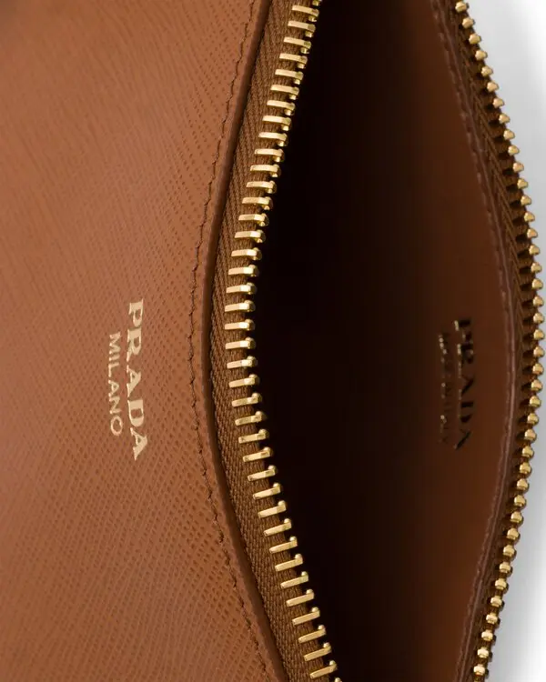 Prada Saffiano Leather Smartphone Pouch