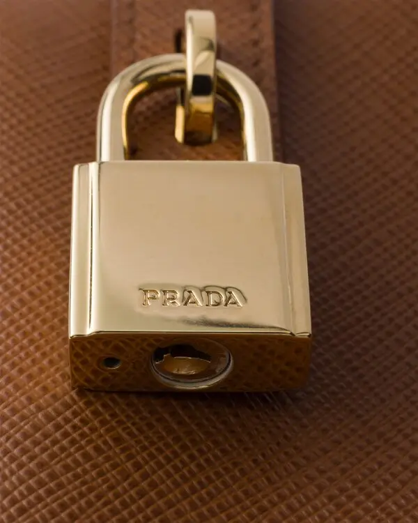Prada Saffiano Leather Smartphone Pouch