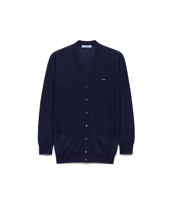 Prada Cashmere V-neck Cardigan
