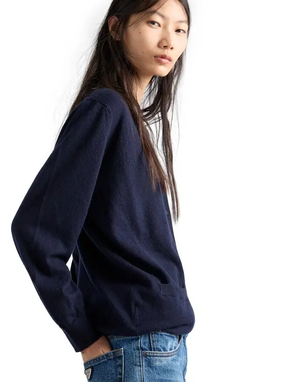 Prada Cashmere V-neck Cardigan