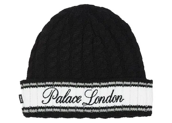 PALACE London Cable Knit Beanie