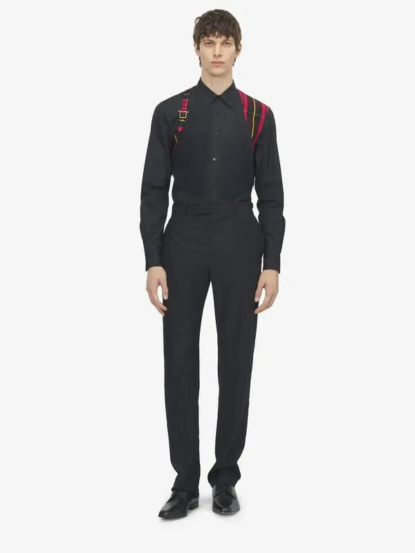 Alexander McQueen Tartan Harness Shirt