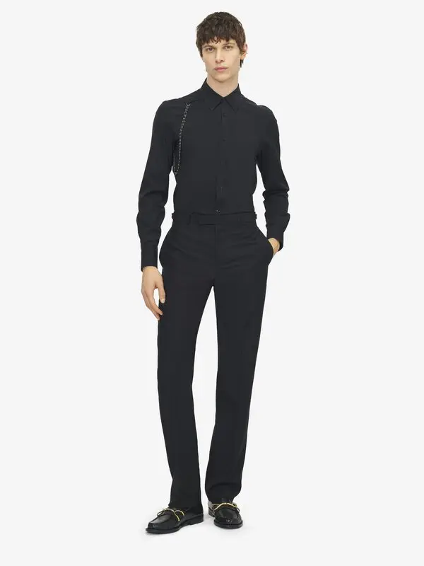 Alexander McQueen Chain Harness Shirt - Black