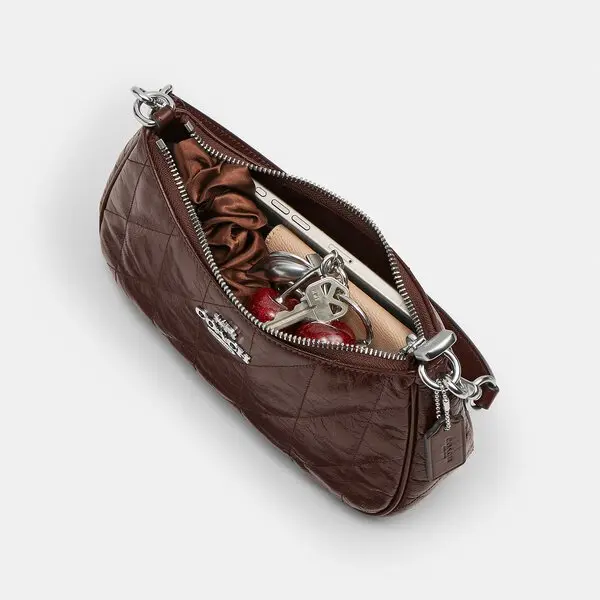 COACH OUTLET Coach Teri Quilted Shoulder Bag - Silver/maple