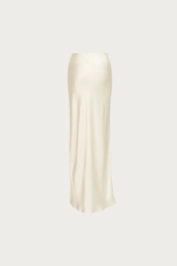 SAME Satin Maxi Skirt