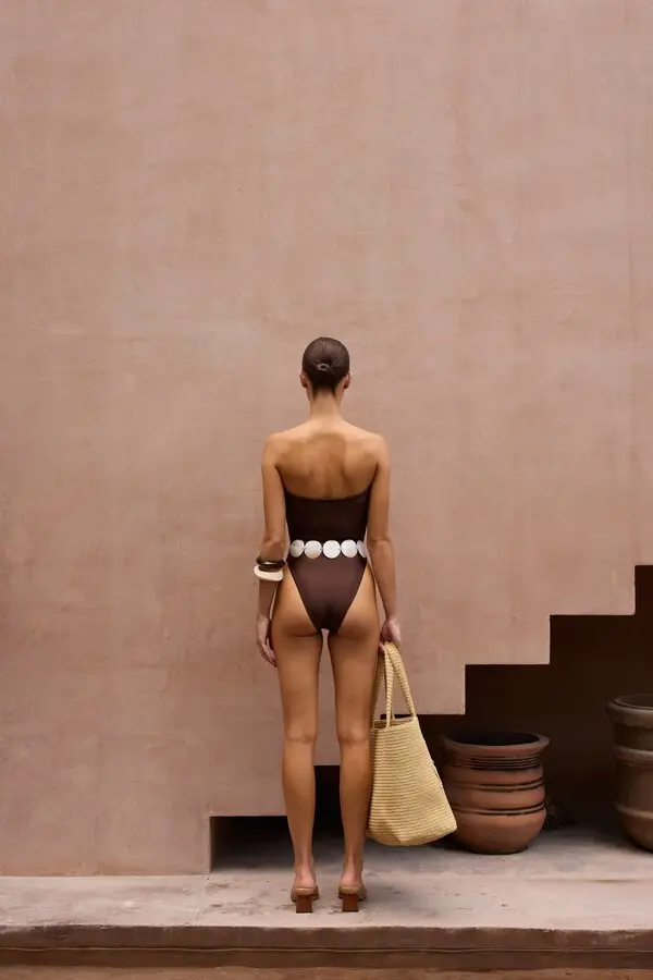 SAME Strapless One Piece