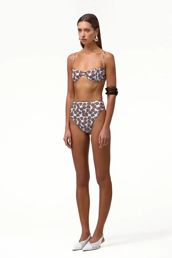 SAME High Rise Bottom - Palm Beach Shell Blue/brown