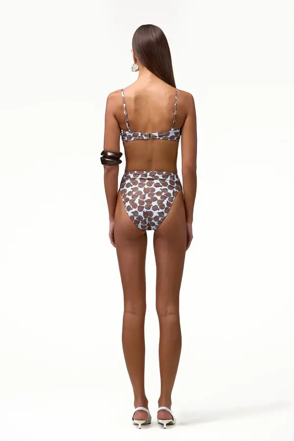 SAME High Rise Bottom - Palm Beach Shell Blue/brown