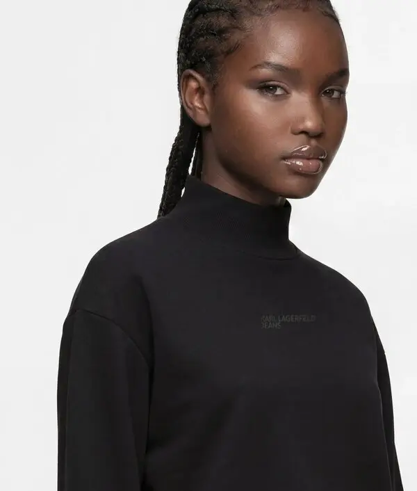 KL JEANS Jeans Open-back Turtleneck Sweatshirt