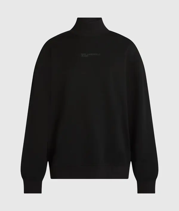 KL JEANS Jeans Open-back Turtleneck Sweatshirt