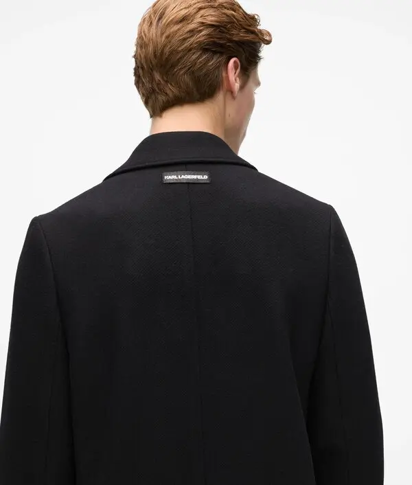 Karl Lagerfeld Wool-blend Long Coat