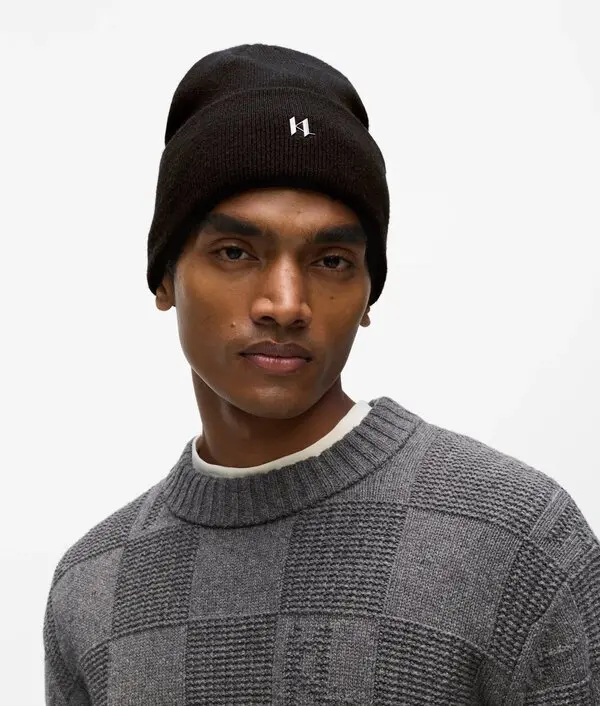 Karl Lagerfeld K/monogram Knit Beanie