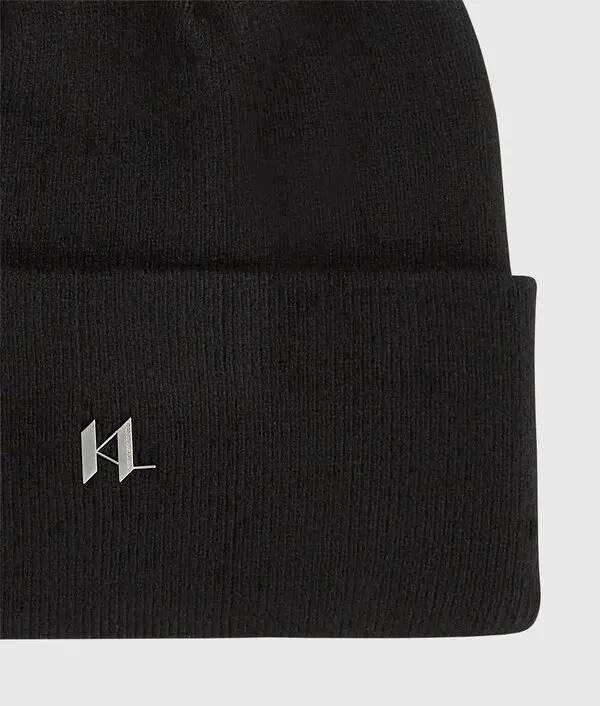 Karl Lagerfeld K/monogram Knit Beanie