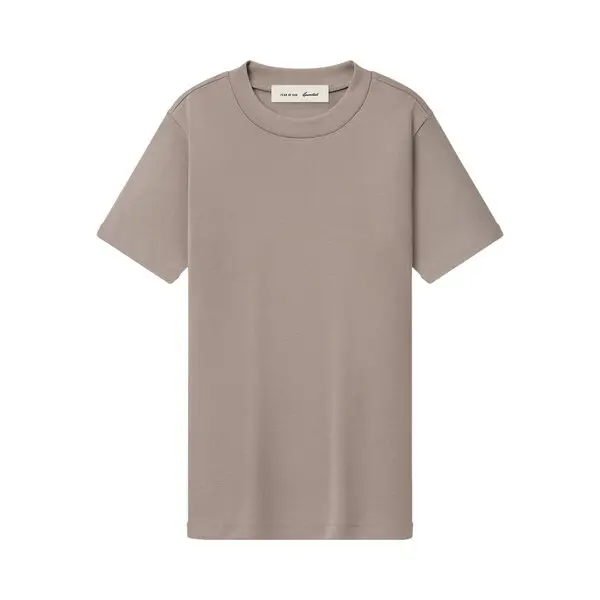 Fear Of God Soft Rib Fitted T-shirt 'seal - Grey