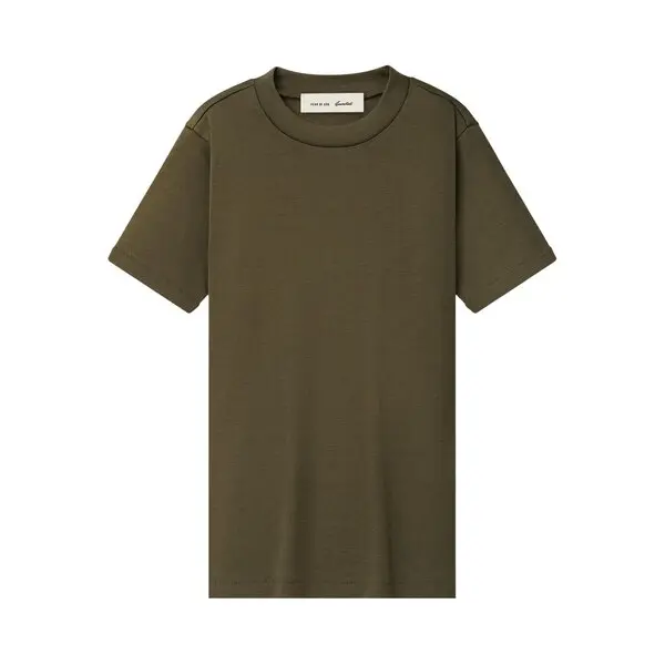 Fear Of God Soft Rib Fitted T-shirt 'moss