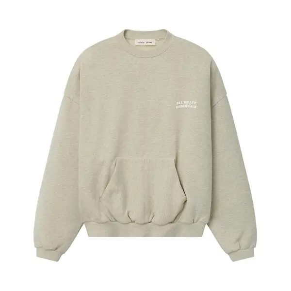 Fear Of God 90s Sweatshirt 'washed Vanilla Heather - Grey