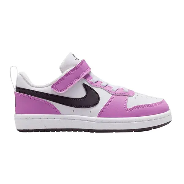 Nike Court Borough Low Gs White - Pink