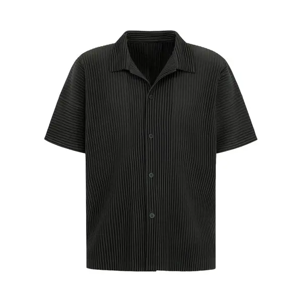 Issey Miyake Monthly Colors August Shirt 'inky - Grey