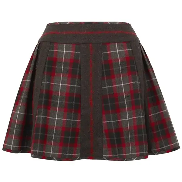 VIVIENNE WESTWOOD Mini Bell Skirt 'charcoal - Red