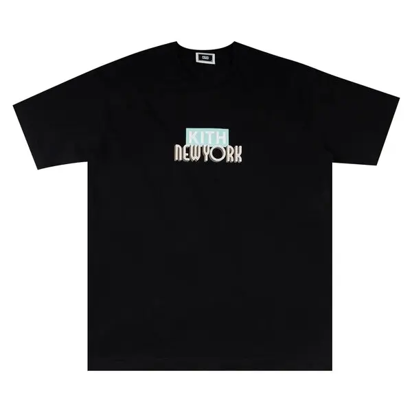 Kith Logo Print T-shirt - Black