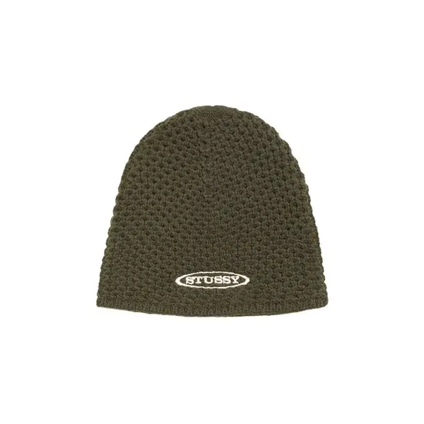 StÜssy Textured Knit Skullcap 'olive - Green