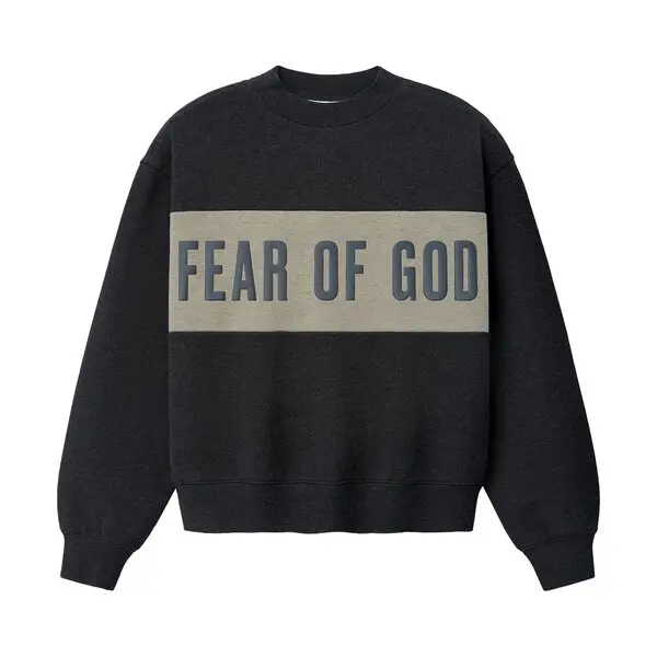 Fear Of God Paneled Crewneck Sweatshirt