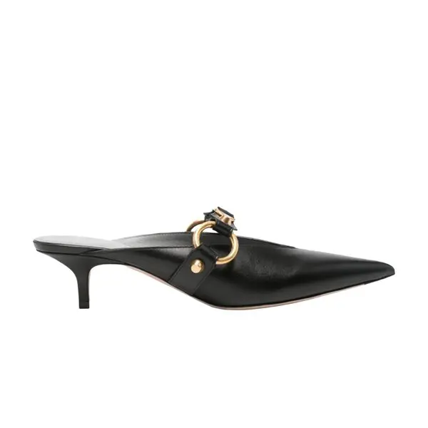 Balenciaga Wmns Soft City Mule Gold - Black