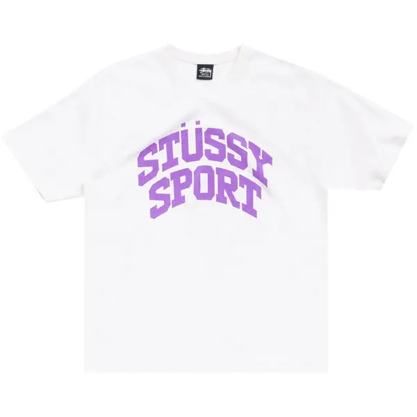 StÜssy Block Sport Tee - White