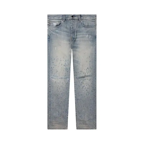 Amiri Shotgun Straight Jean 'antique Indigo - Blue
