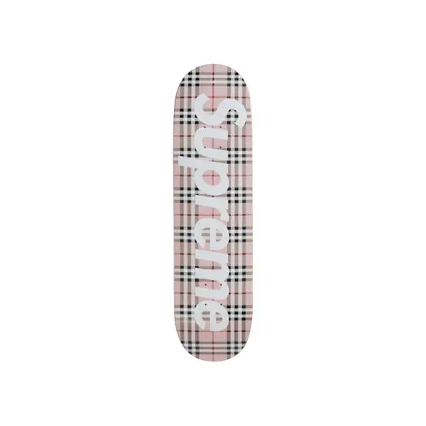 Supreme Burberry Skateboard Deck