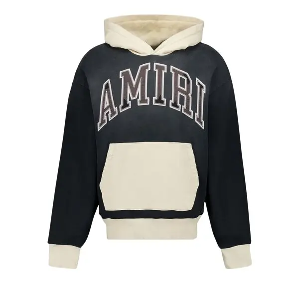 Amiri Vintage Oversized Hoodie - Black
