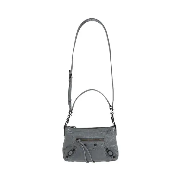 Balenciaga Le City Moto Mini Bag - Blue