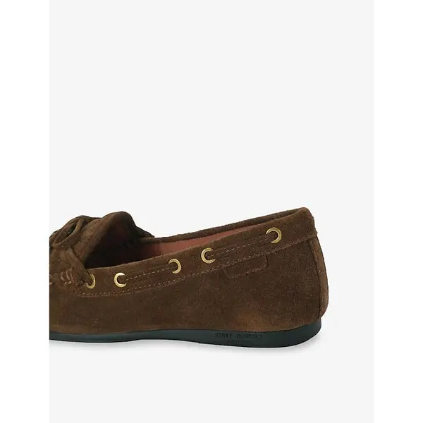 Kurt Geiger Eagle Suede Moccasin Loafers