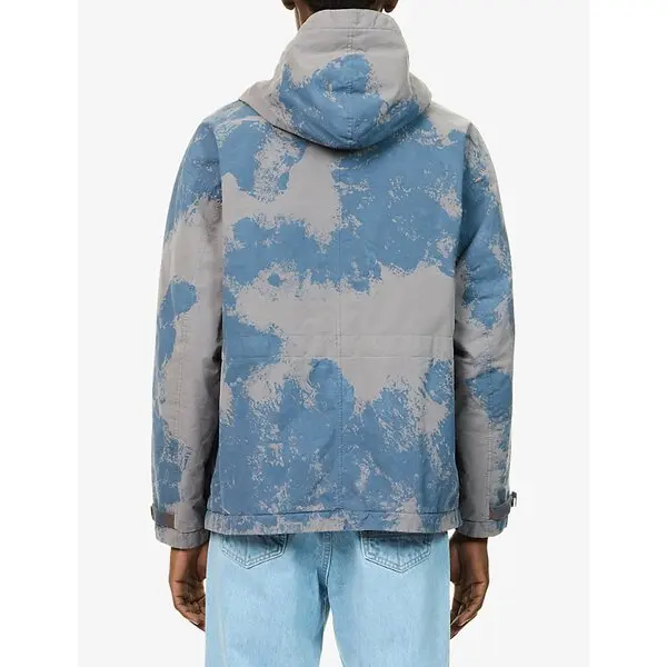 Stone Island Hand Painted Light Nylon Jacket