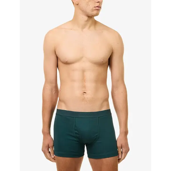 TOM FORD Tonal Logo-waistband Cotton-jersey Boxer Briefs