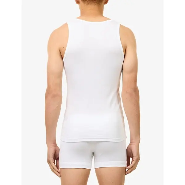 TOM FORD Crew-neck Modal And Cotton Tank Xxl
