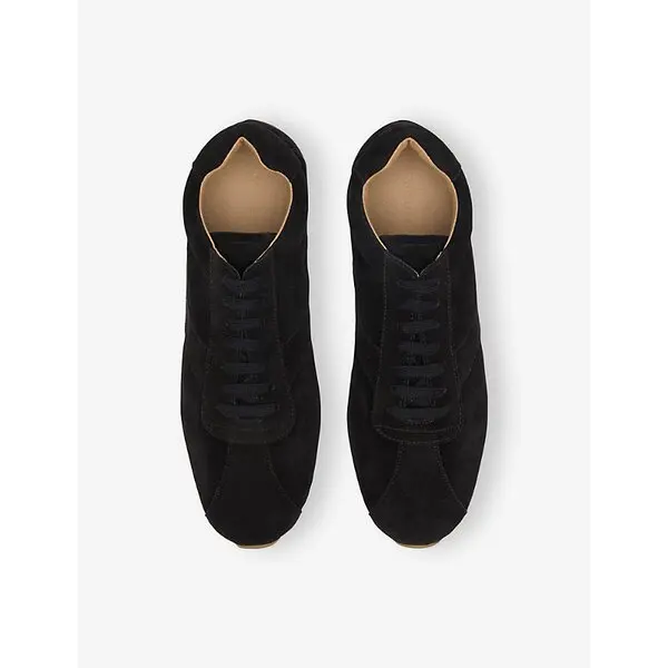Whistles Panelled Suede Trainers
