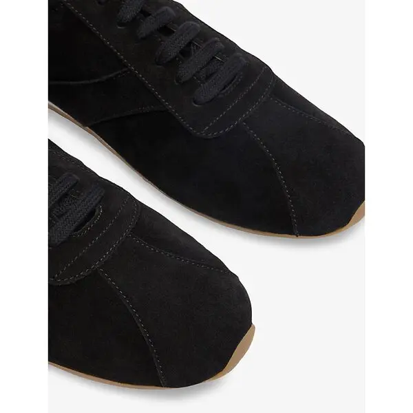 Whistles Panelled Suede Trainers