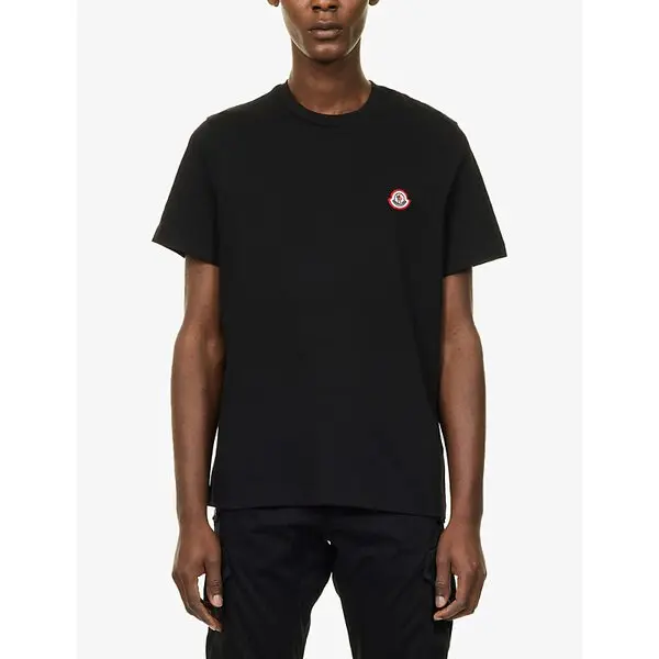 Moncler Emerized Logo-print Short-sleeve T-shirt